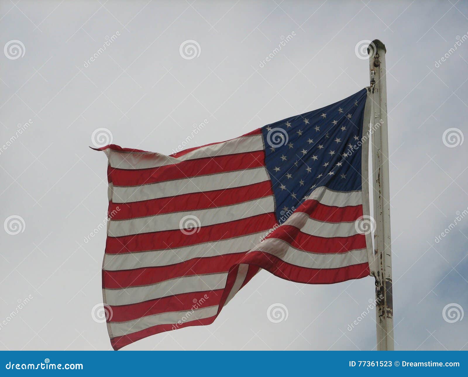 American Flag editorial stock photo. Image of white, american - 77361523