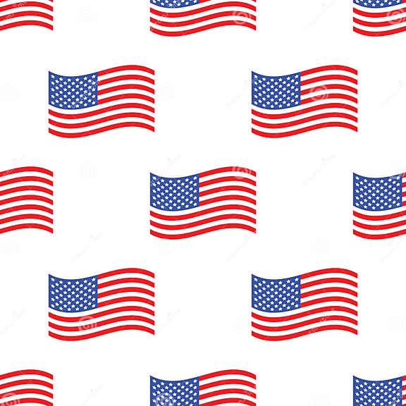 American flag pattern stock vector. Illustration of website - 53710448