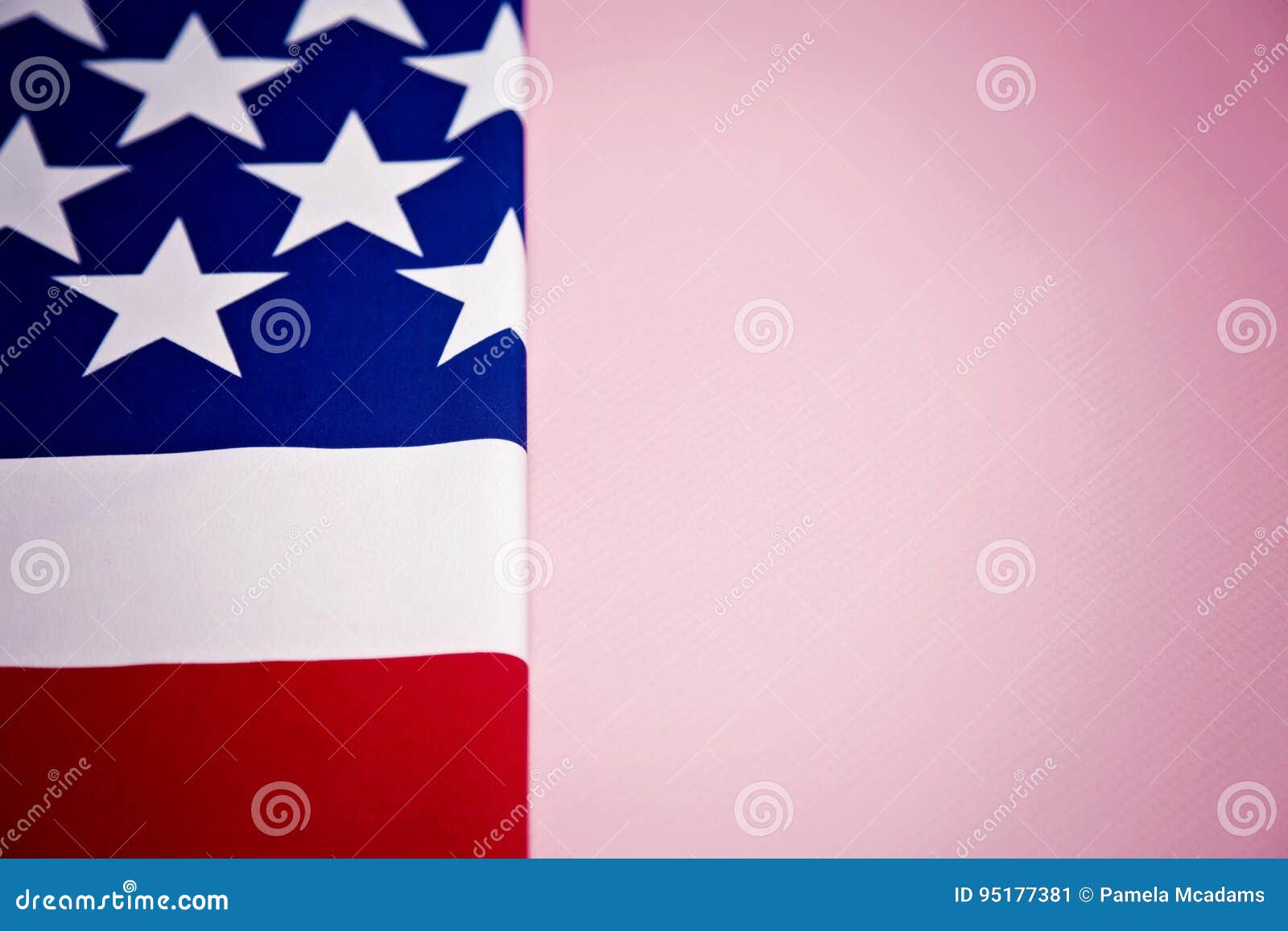 The American Flag stock image. Image of pink, freedom - 95177381