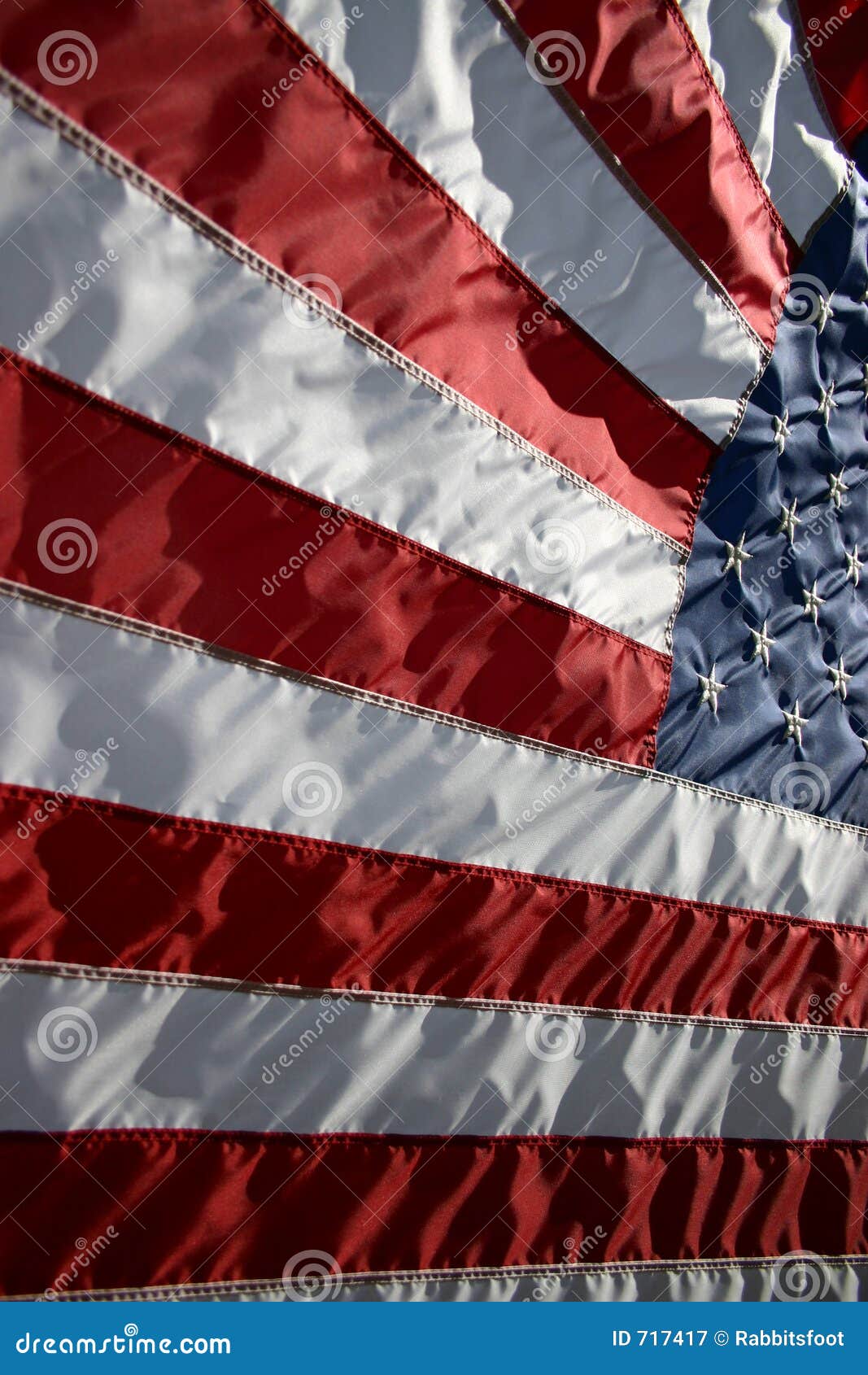 American Flag - Red, White and Blue Stock Image - Image of summer ...