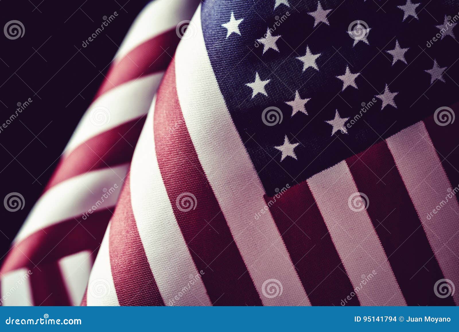 American flags in line stock photo. Image of event, armed - 95141794