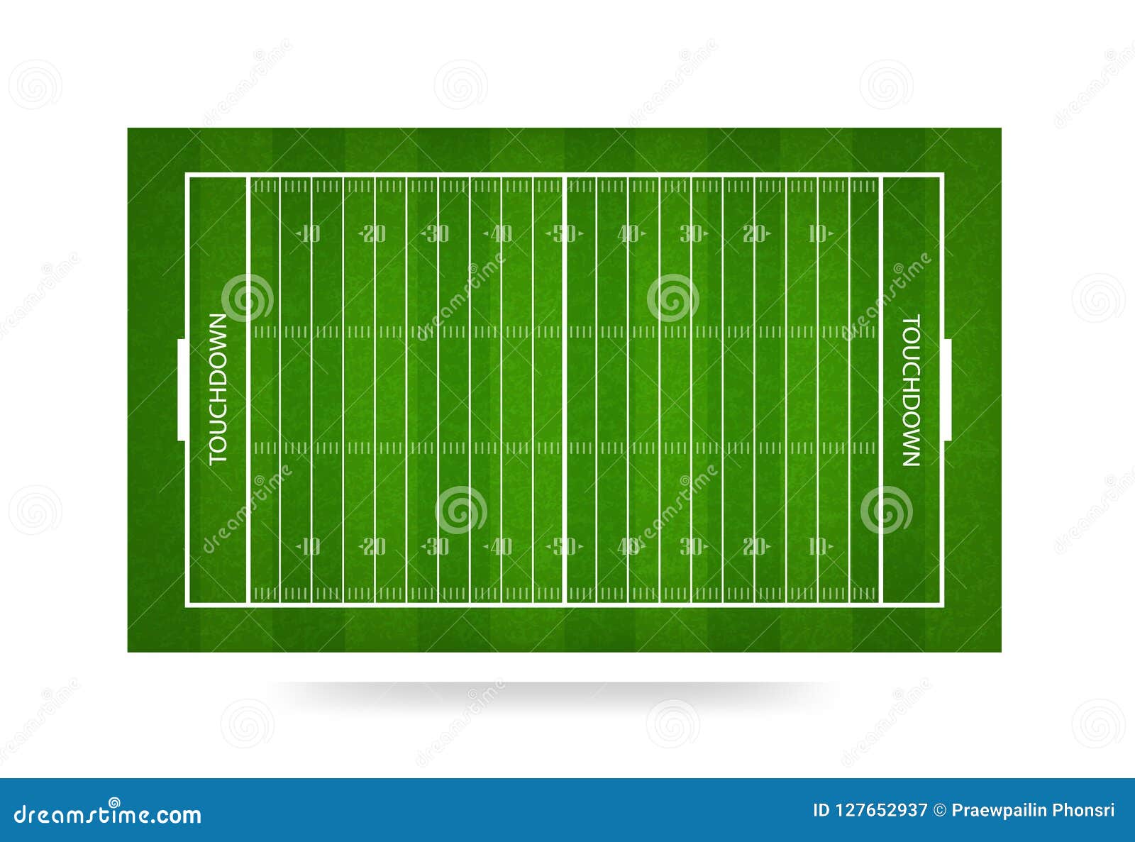 Nfl Football Field Background Vector