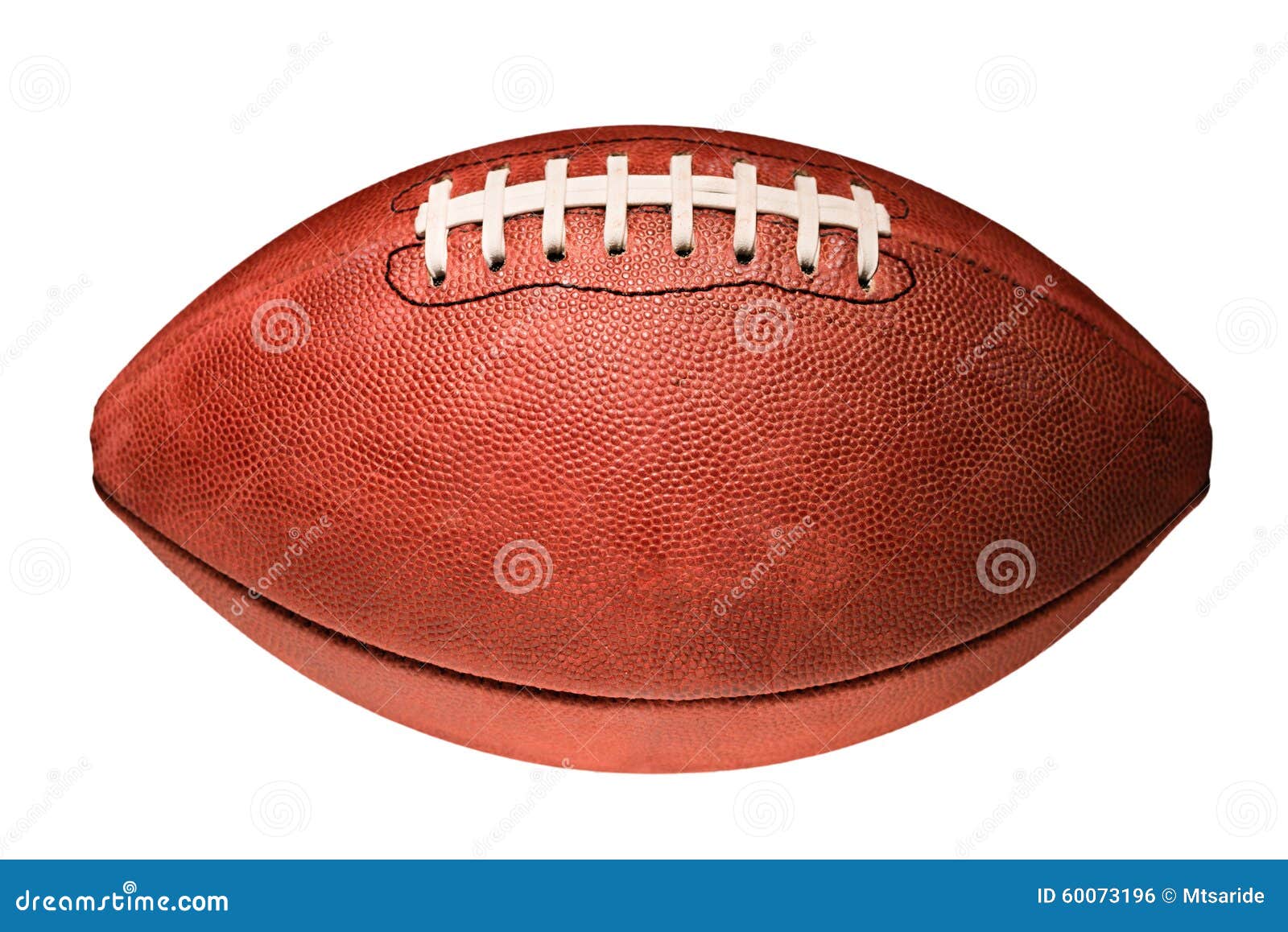 American Football on White stock photo. Image of ball - 60073196