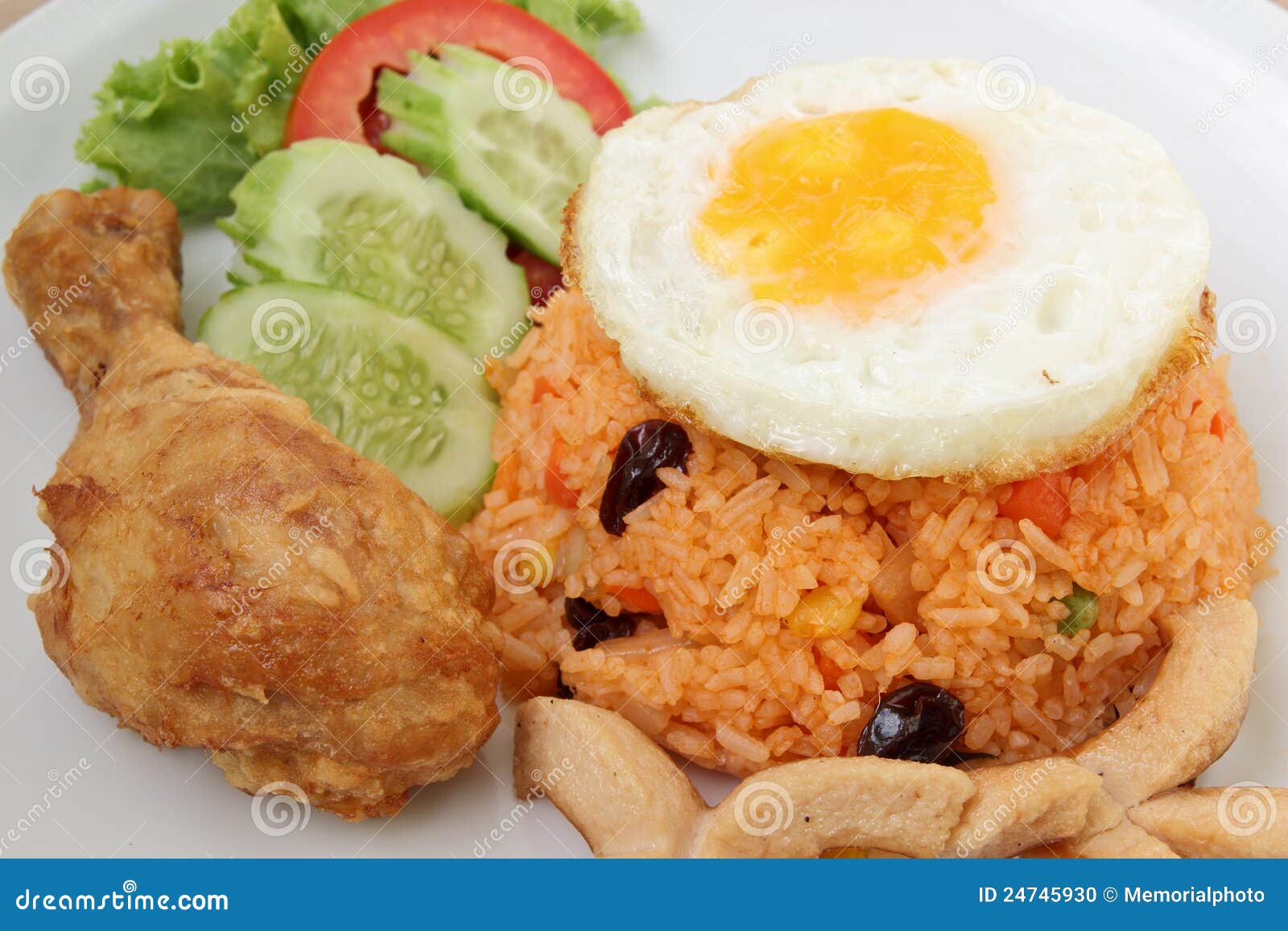 American fried rice stock photo. Image of hotel, oriental - 24745930