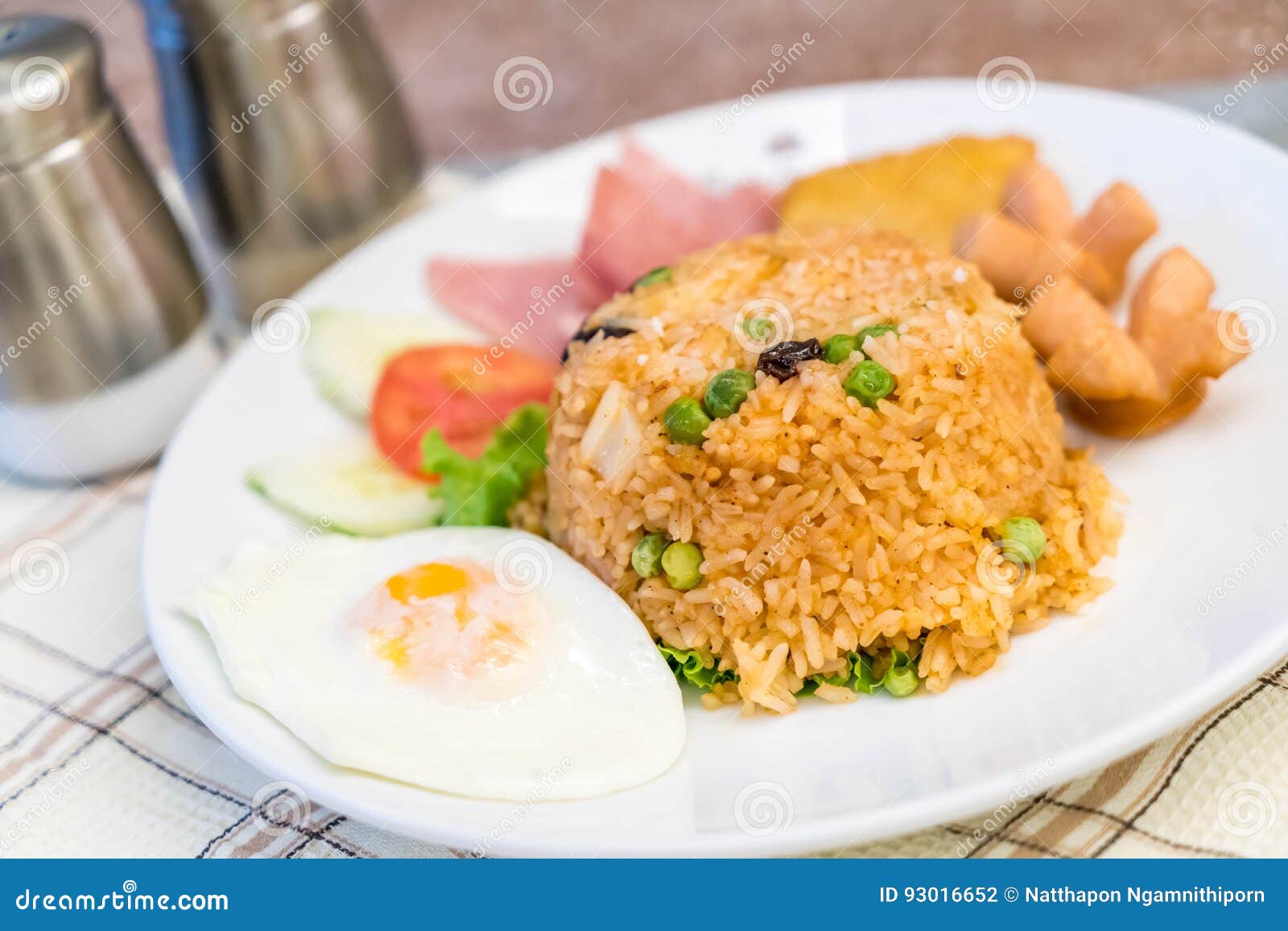 American fried rice stock photo. Image of asia, rice - 93016652