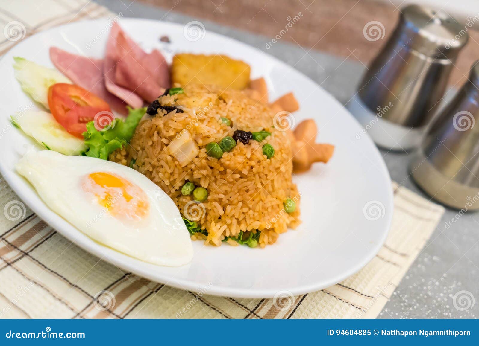 American fried rice stock image. Image of menu, food - 94604885