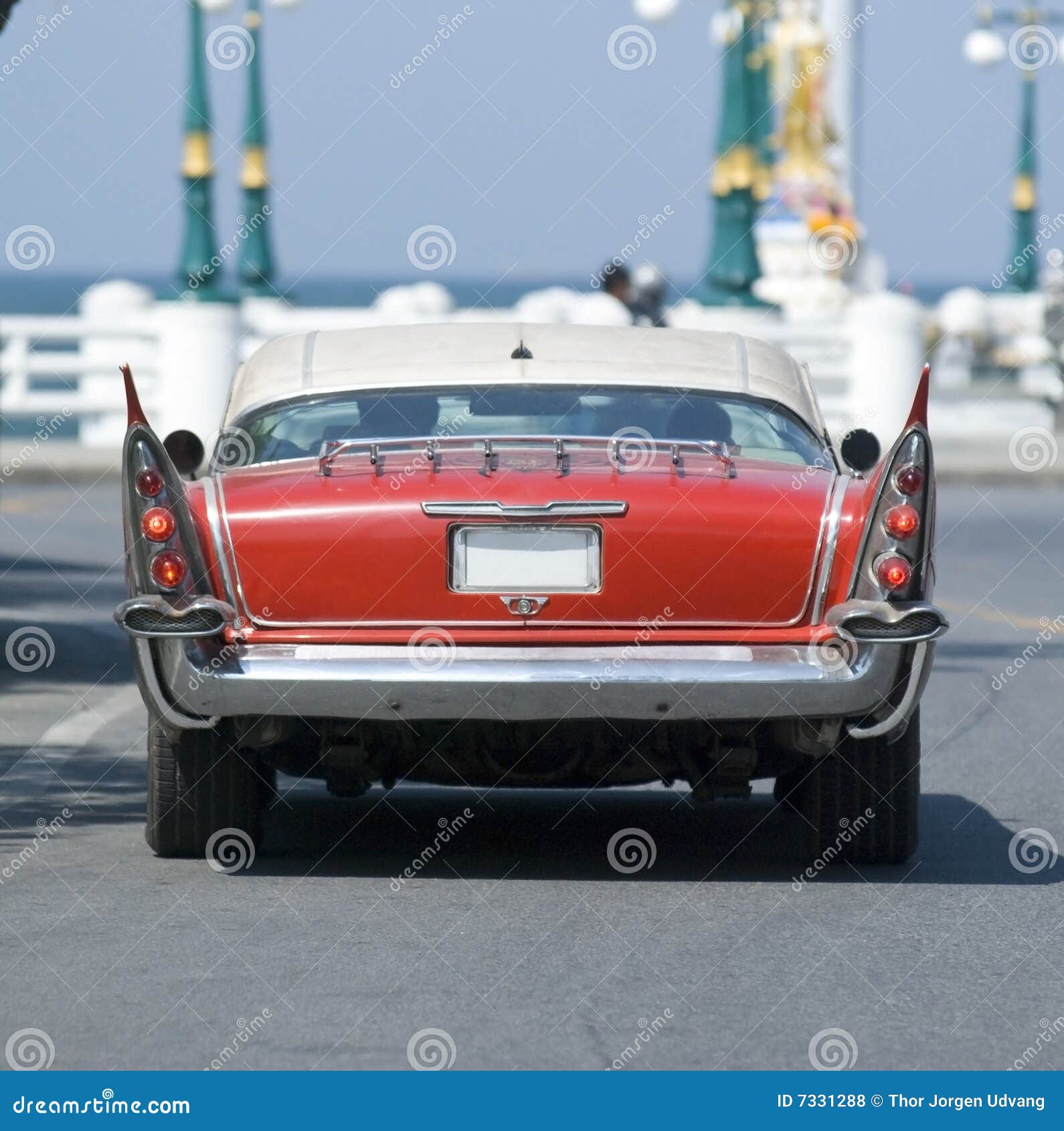 American gas-guzzler stock photo. Image of road, rear - 7331288
