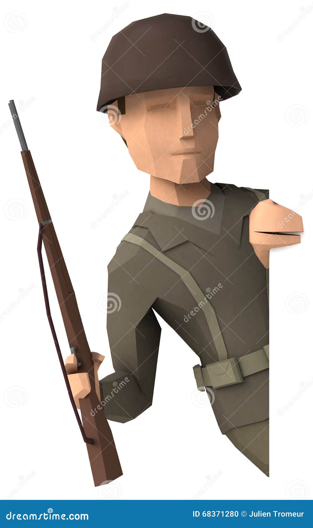 American GI stock illustration. Illustration of paper - 68371280