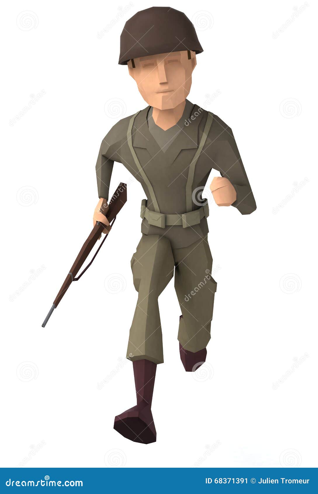 American GI stock illustration. Illustration of marine - 68371391