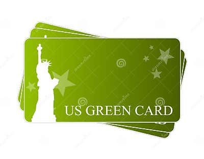 American green card stock vector. Illustration of cards - 13228607