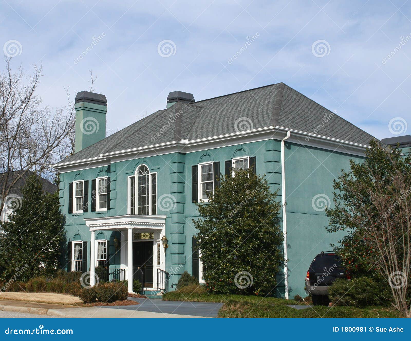 American green house stock image. Image of manor, accommodations - 1800981