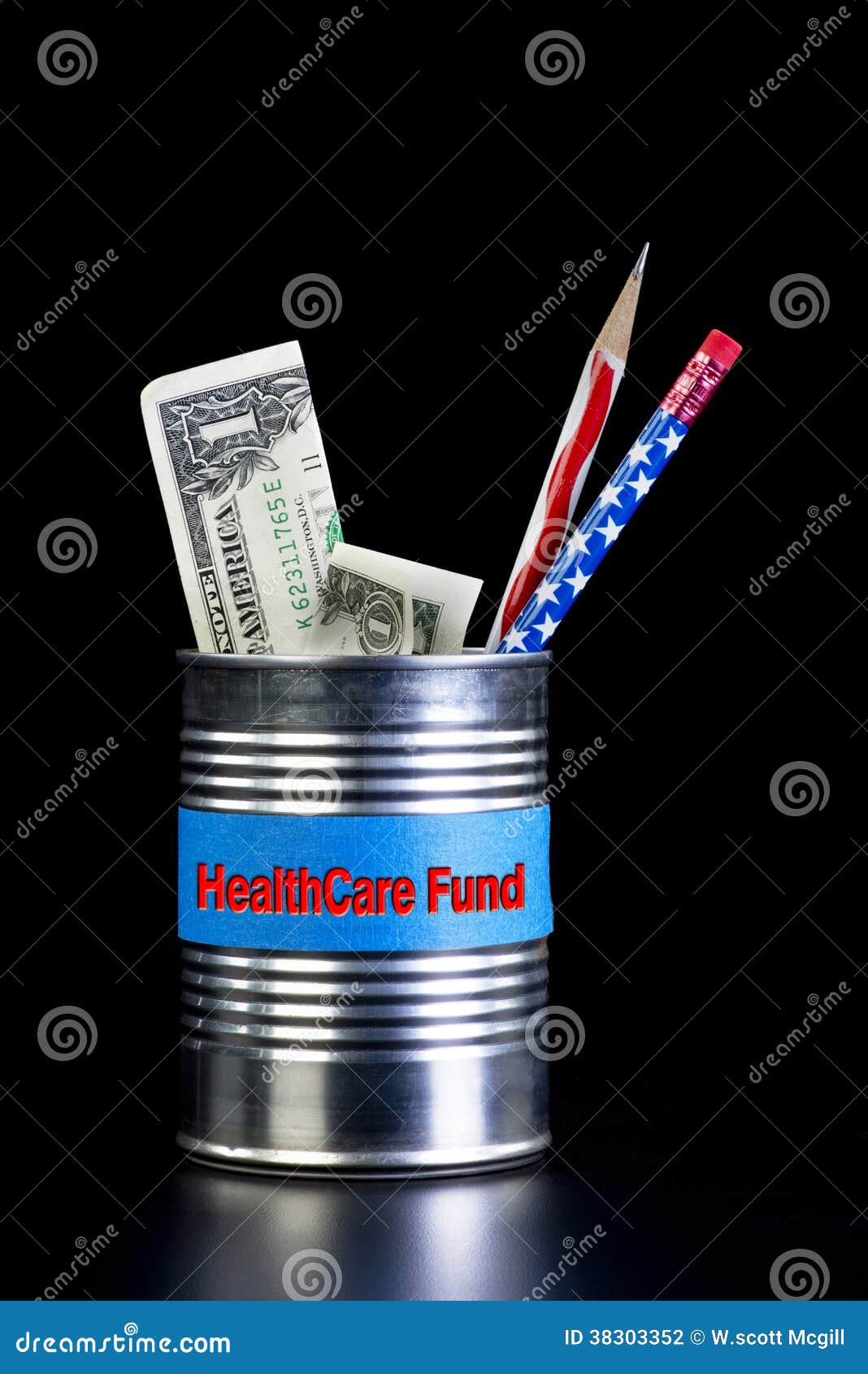 American Health Care Fund. stock photo. Image of hope - 38303352