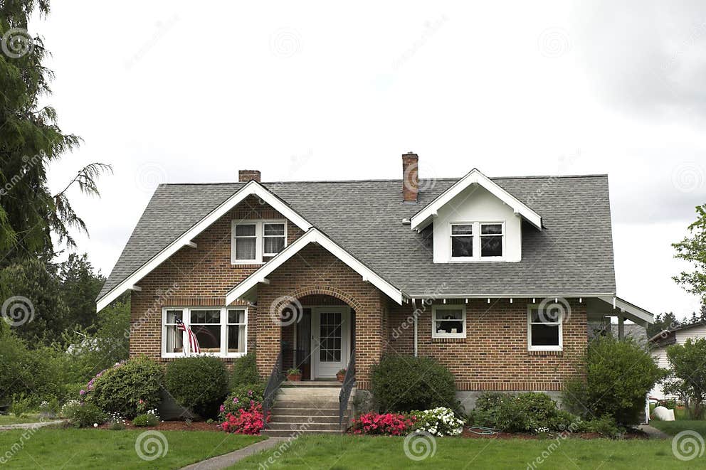 American home stock image. Image of dwelling, residence - 835015