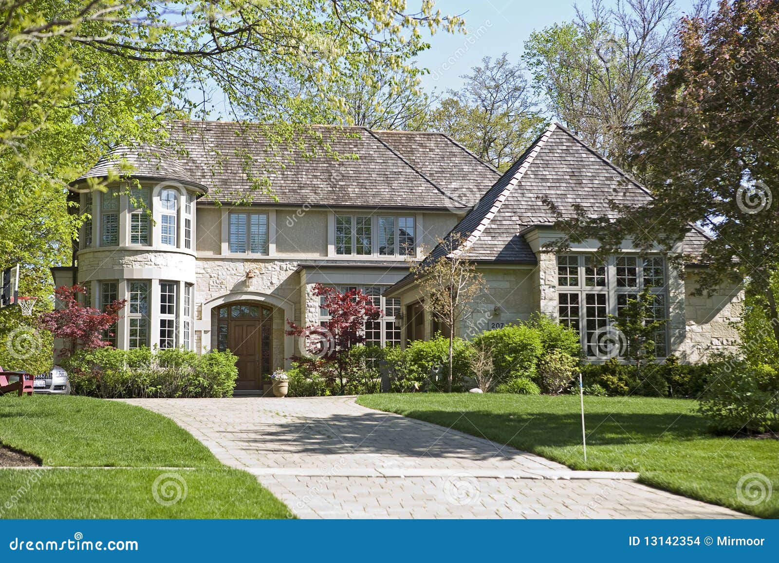 American home and garden. stock photo. Image of housing - 13142354