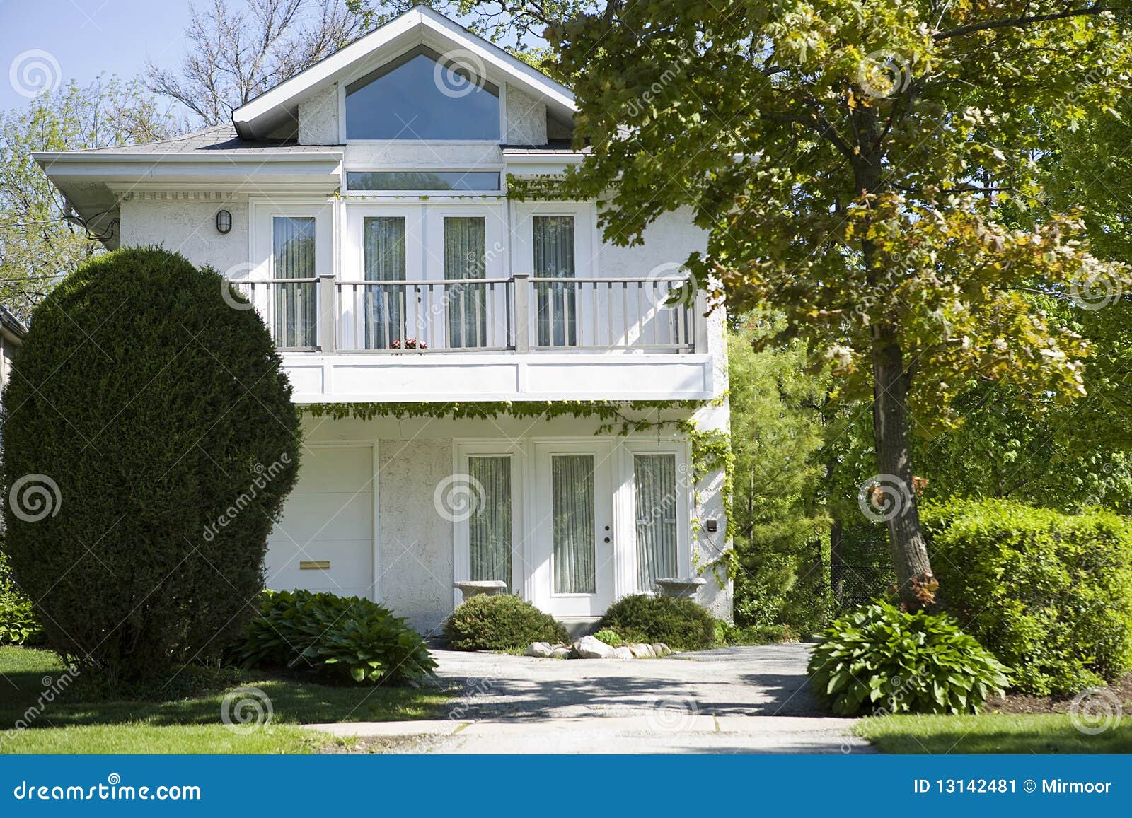 American home and garden. stock image. Image of facade - 13142481