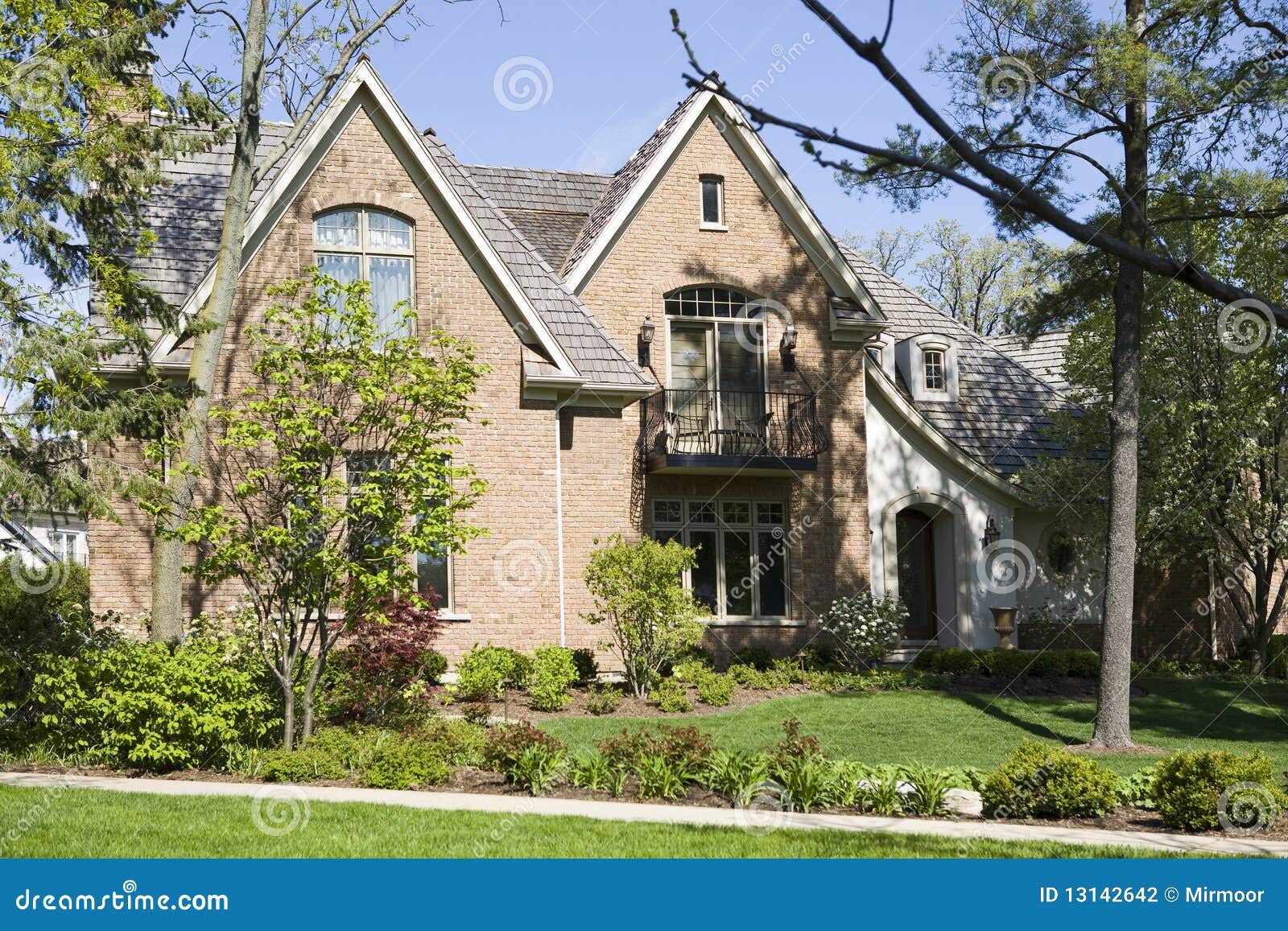 American home and garden. stock photo. Image of outdoor - 13142642