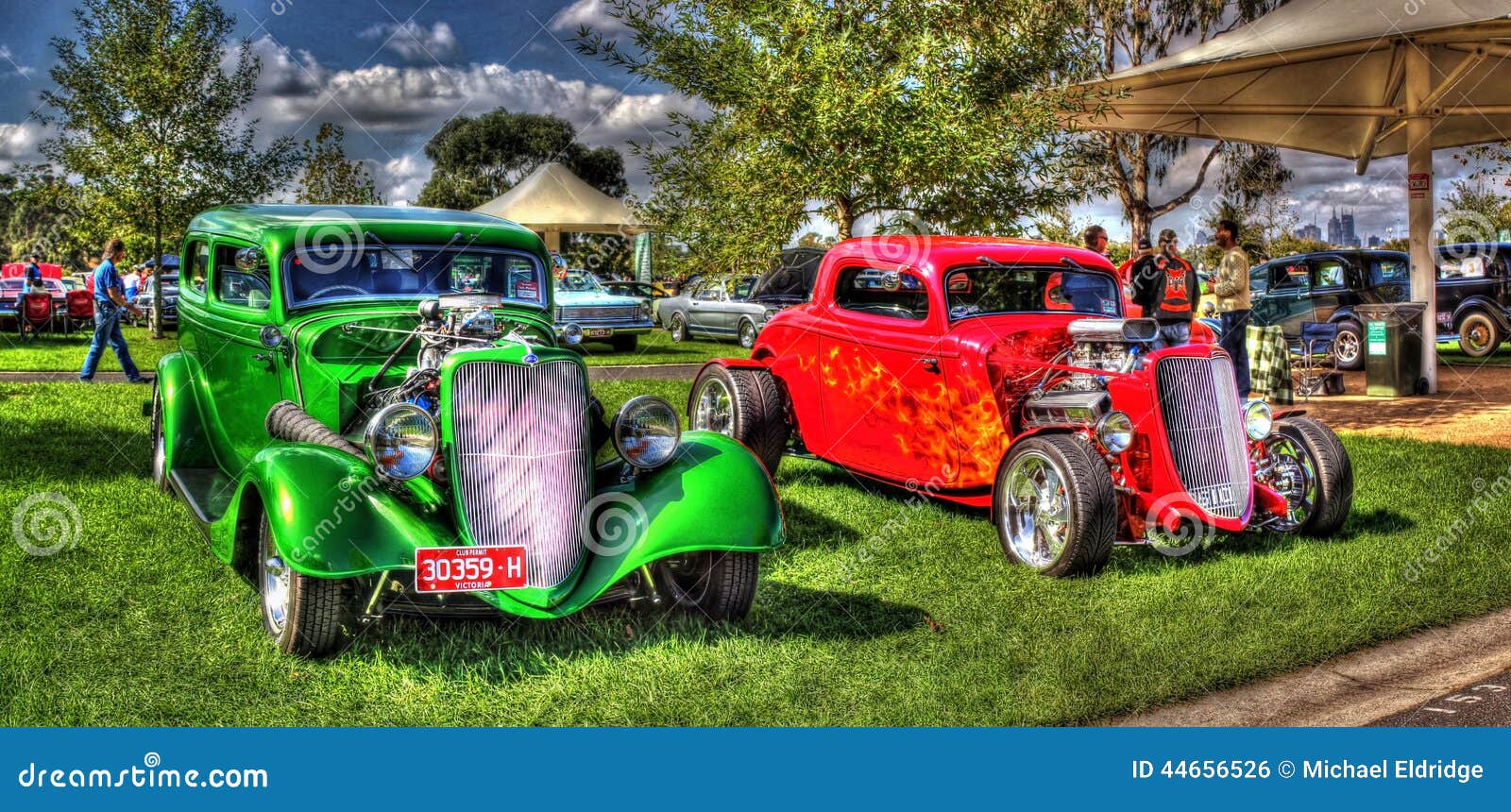 2 American Hot rods editorial photo. Image of muscle - 44656526