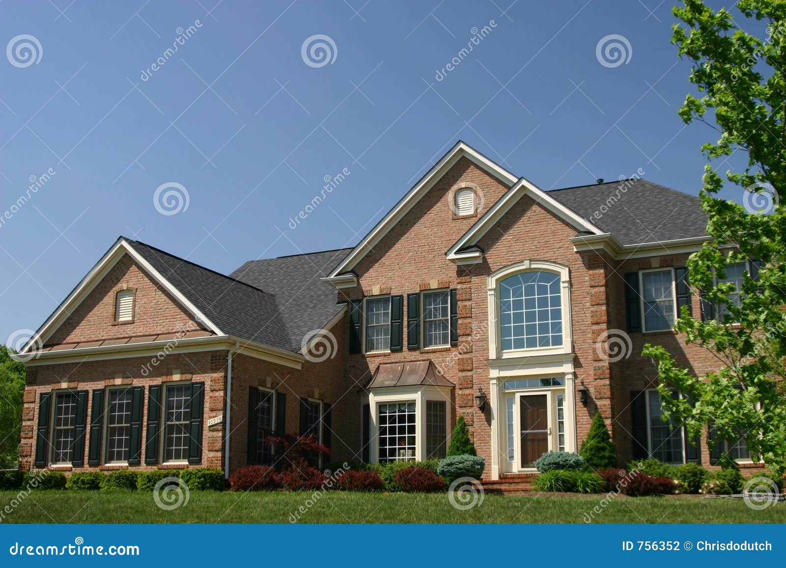 American house stock photo. Image of residence, market - 756352