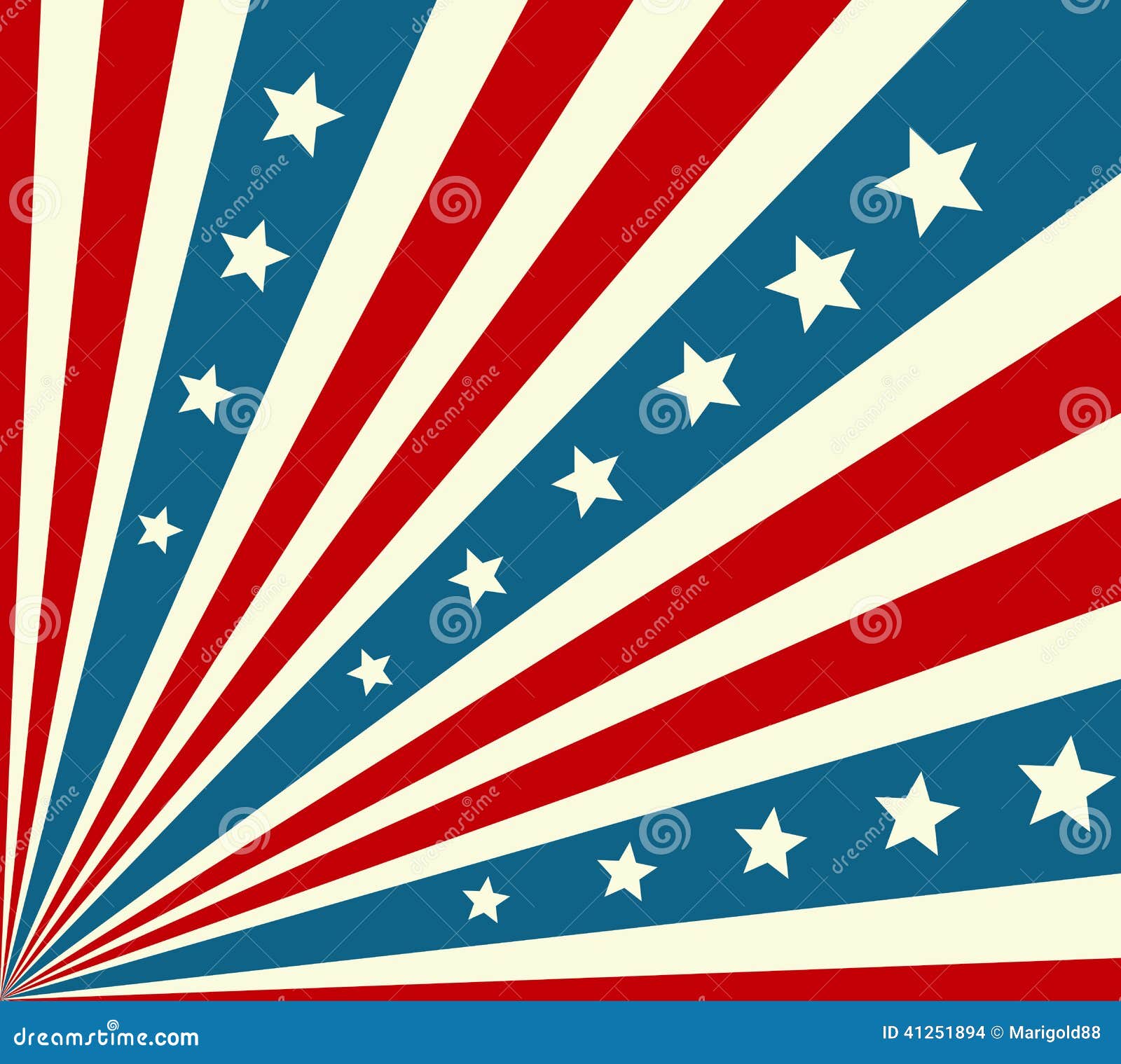 American Independence Day Patriotic Background Stock Vector ...