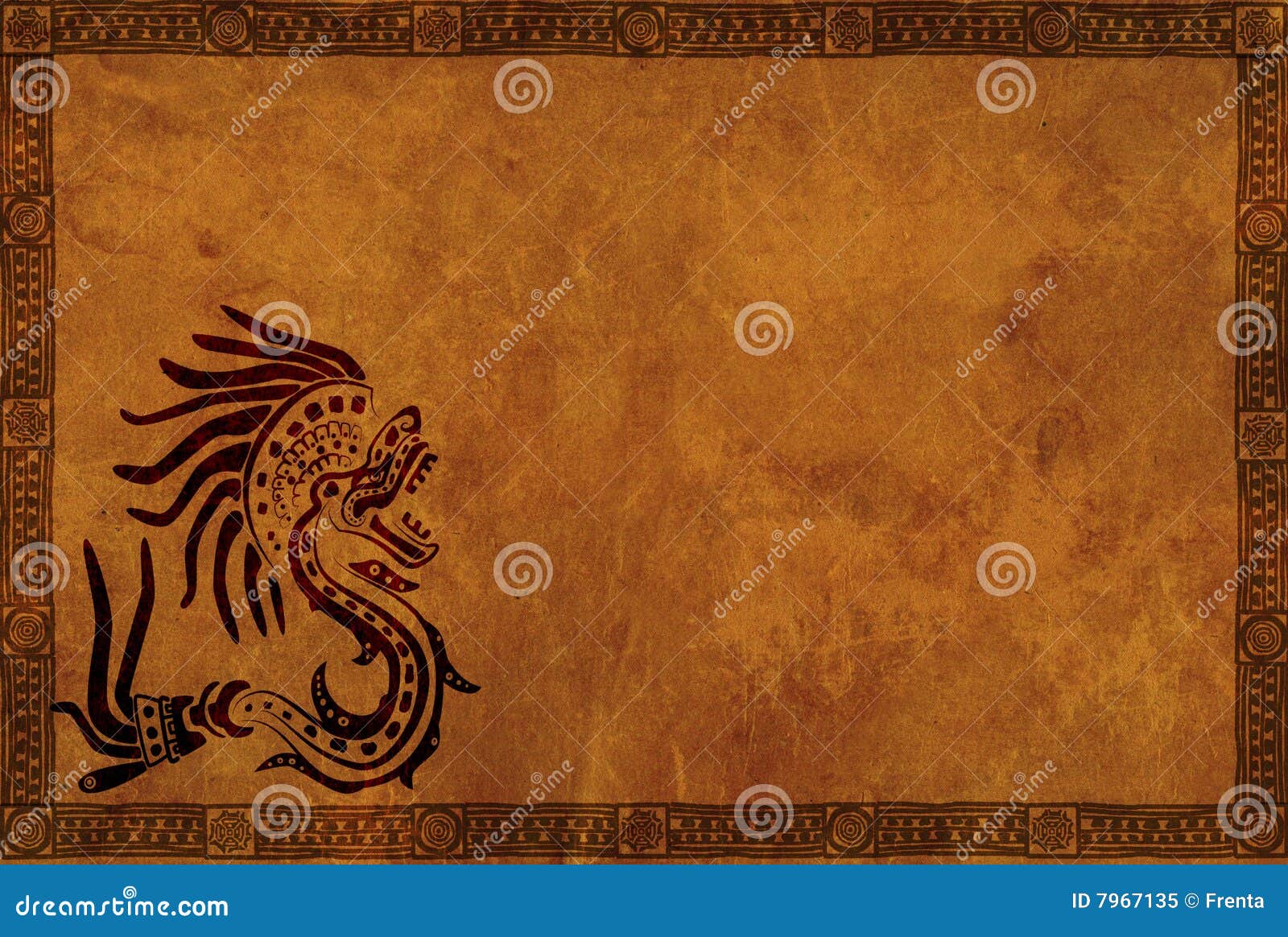 American Indian National Patterns Stock Illustration - Illustration of ...
