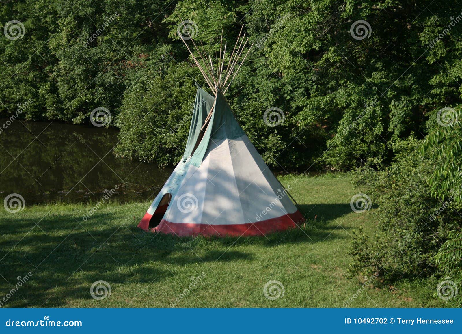 American Indian Tee Pee stock photo. Image of freedom - 10492702
