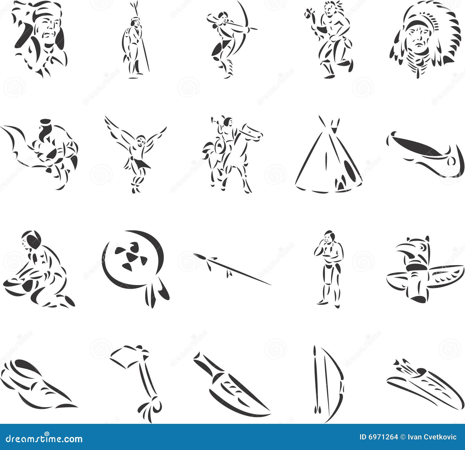 Cherokee Indians Cartoons, Illustrations & Vector Stock Images - 13903 ...