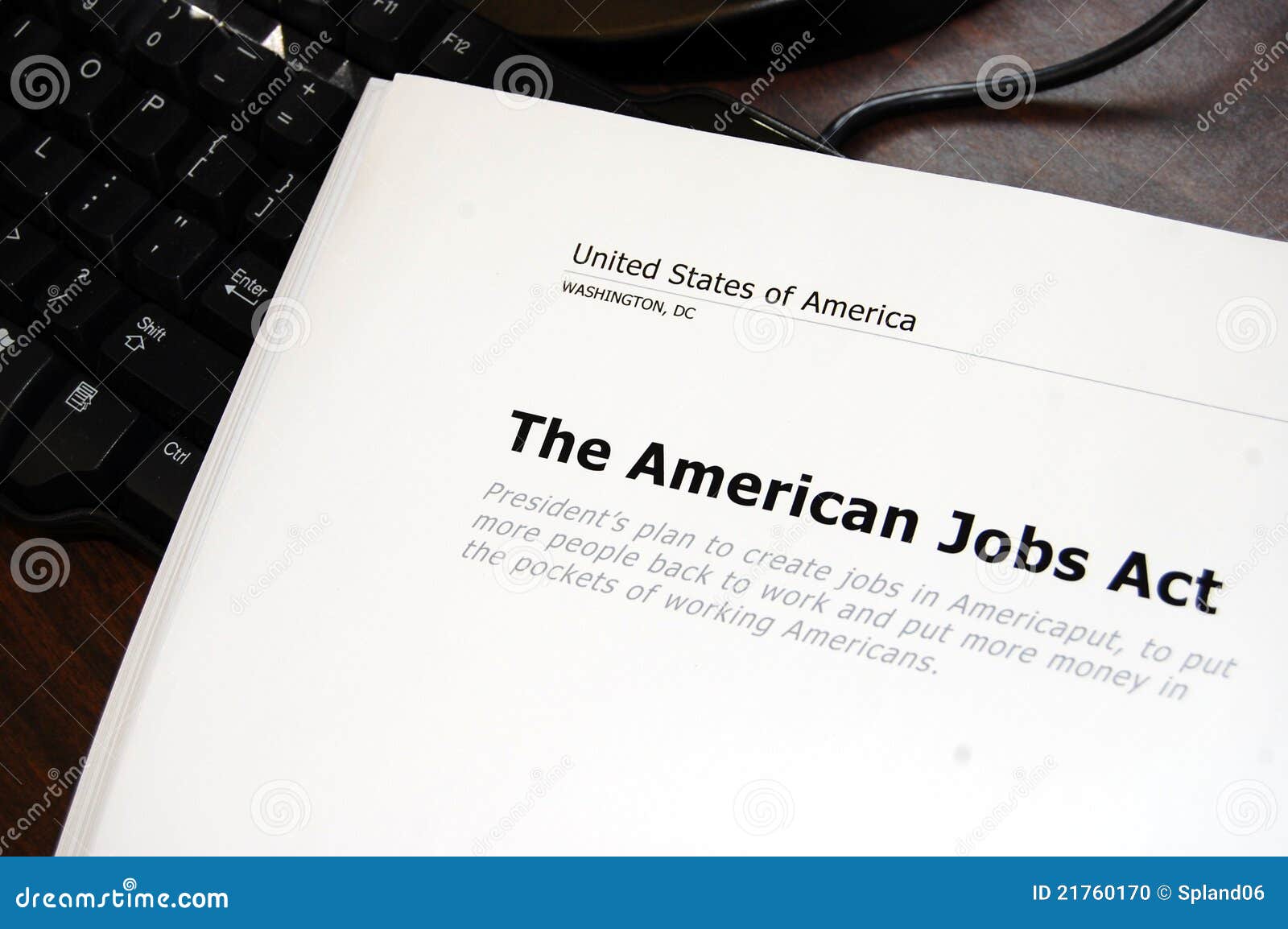 American Jobs Act stock photo. Image of party, insurance - 21760170