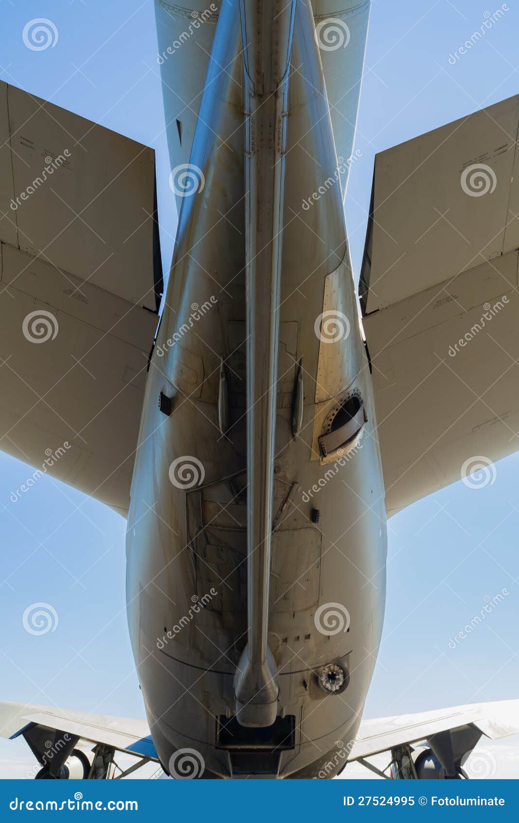 American KC-10 Extender Jet Airplane Stock Image - Image of powerful ...