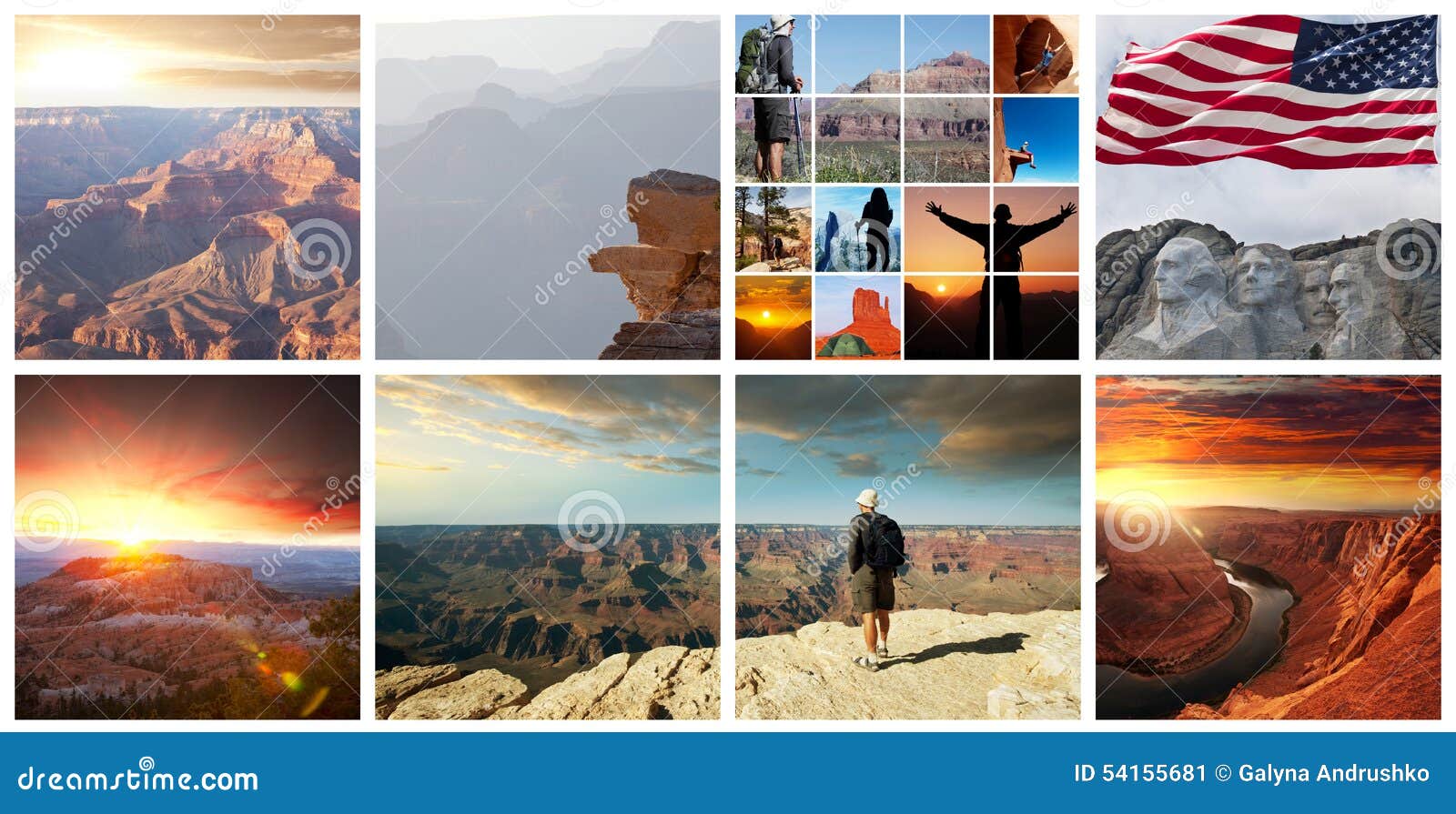 American landscapes stock image. Image of tourist, stone - 54155681