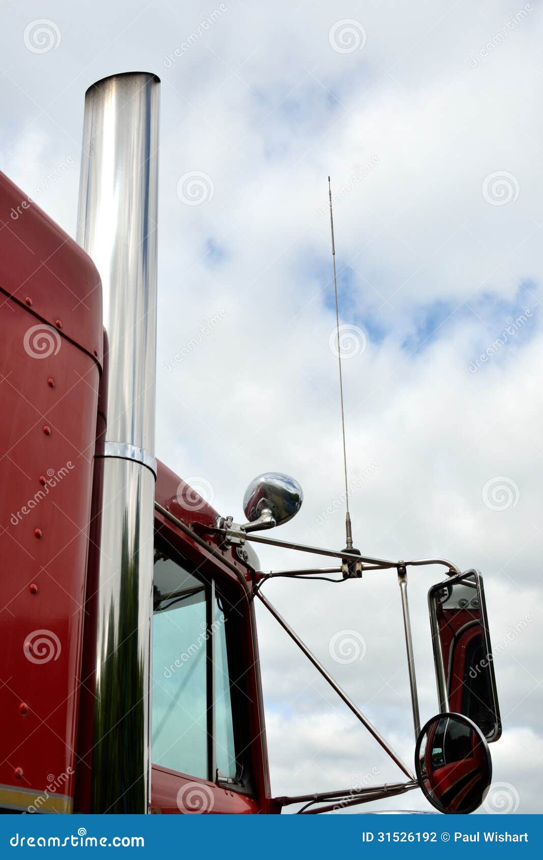 American Lorry engine cab stock photo. Image of driver - 31526192