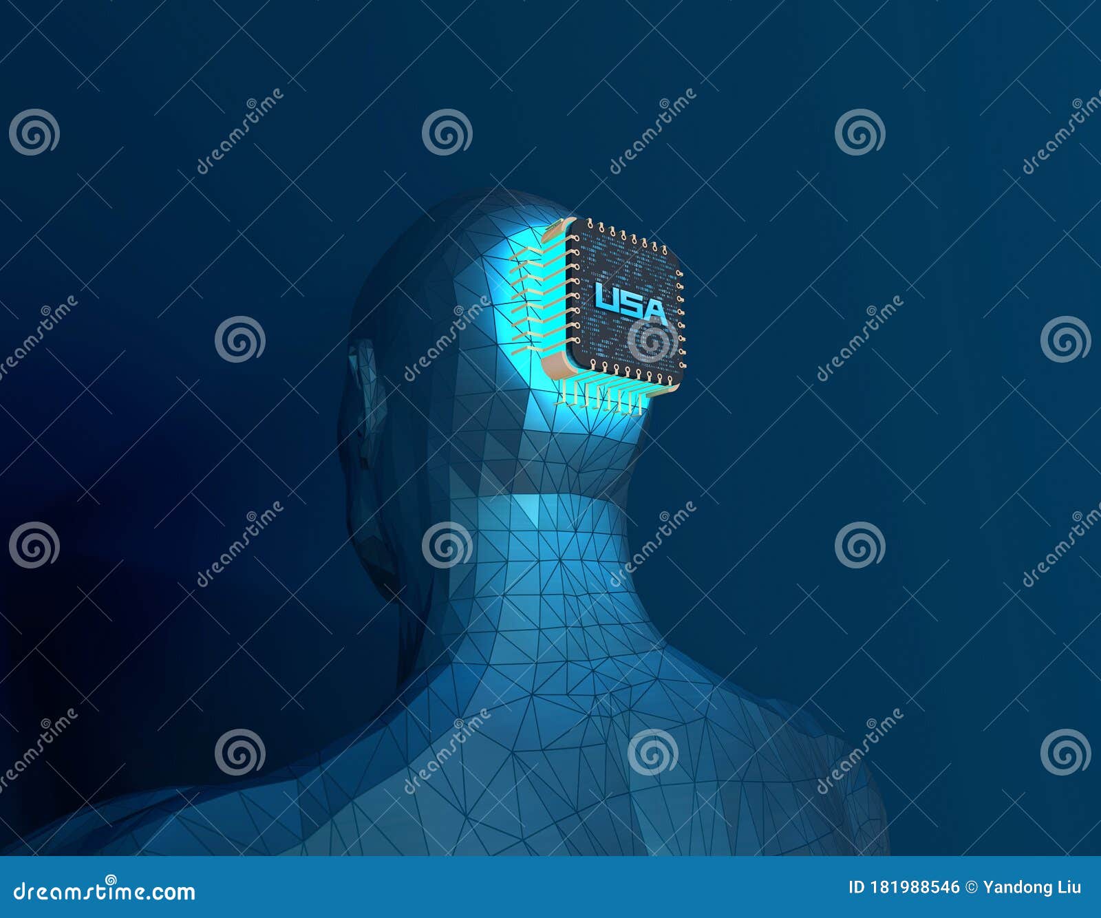 American-made CPU Chip, Artificial Intelligence and Control System ...