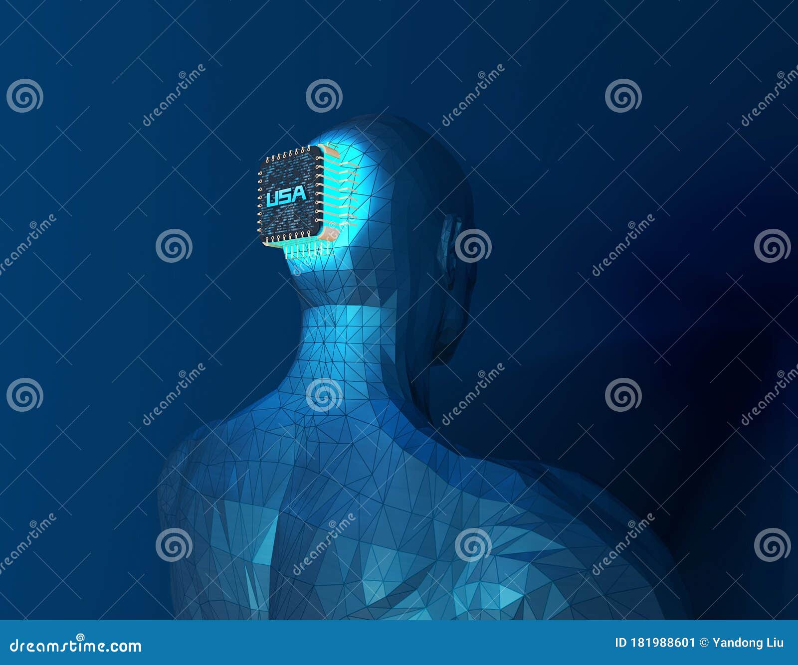 American-made CPU Chip, Artificial Intelligence and Control System ...