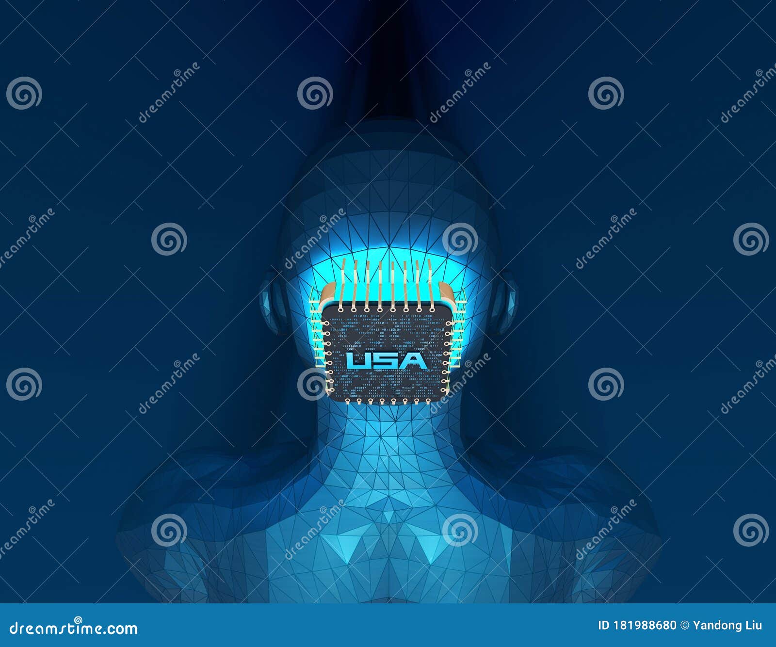 American-made CPU Chip, Artificial Intelligence and Control System ...