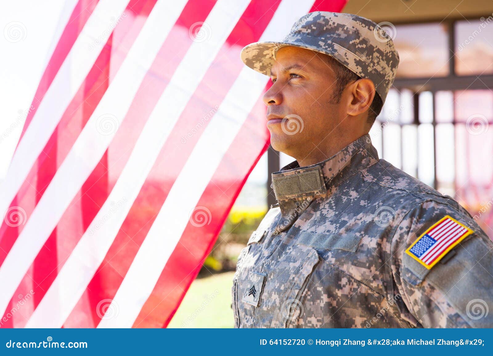 American Military Serviceman Stock Photo - Image of army, american ...
