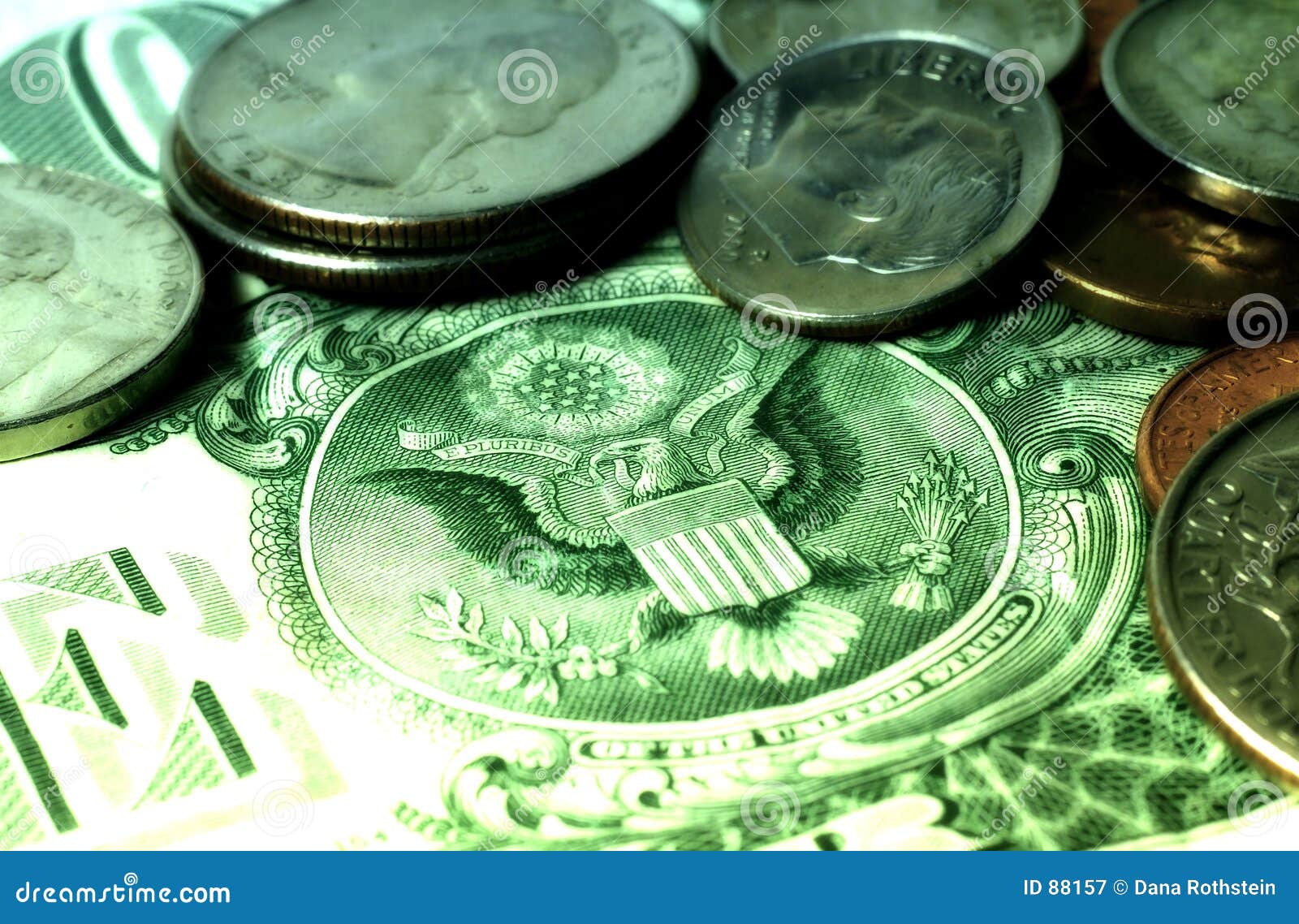 American Money 2 stock image. Image of money, dime, accounting - 88157