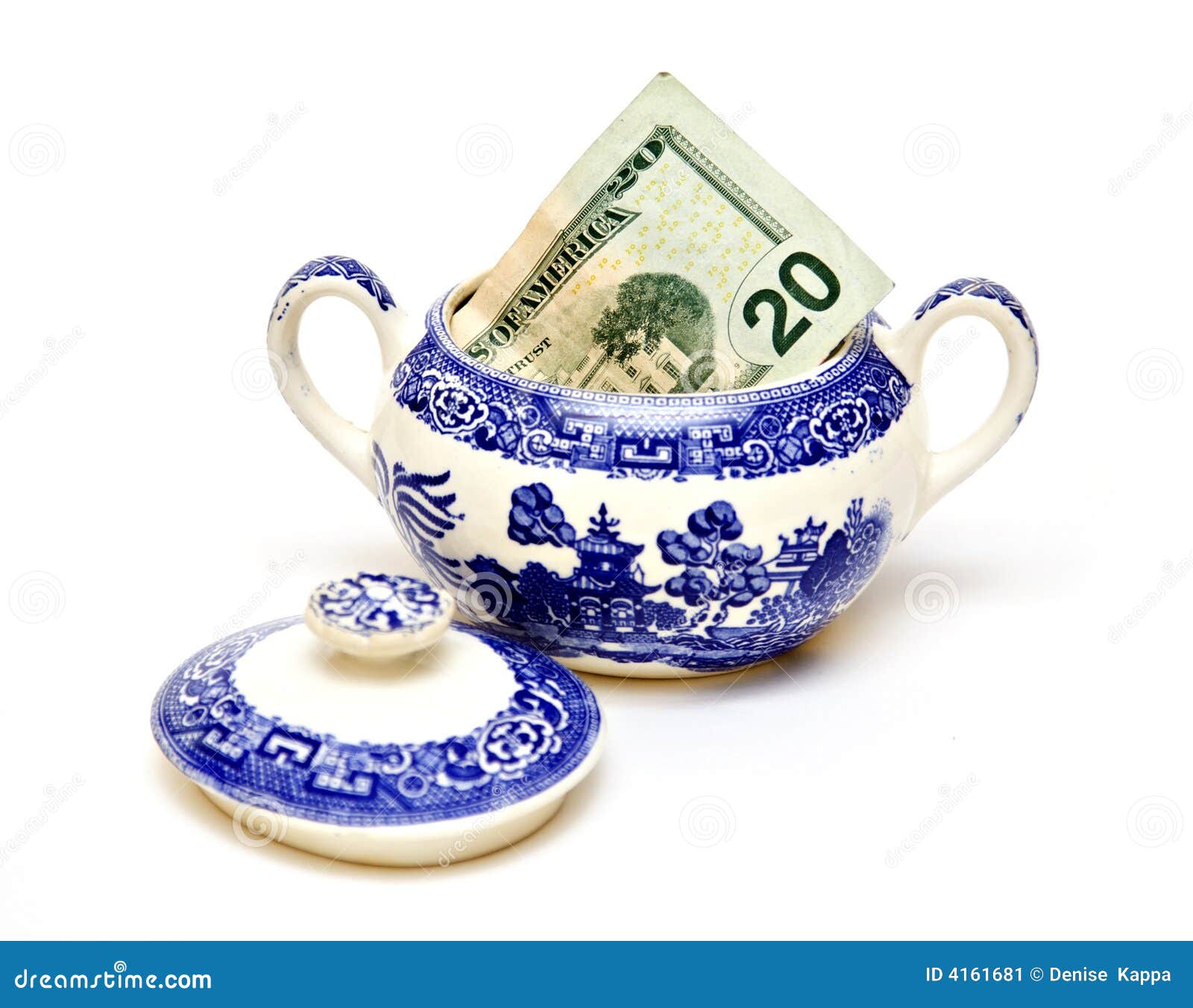 American Money Sugar Bowl stock image. Image of portfolio - 4161681