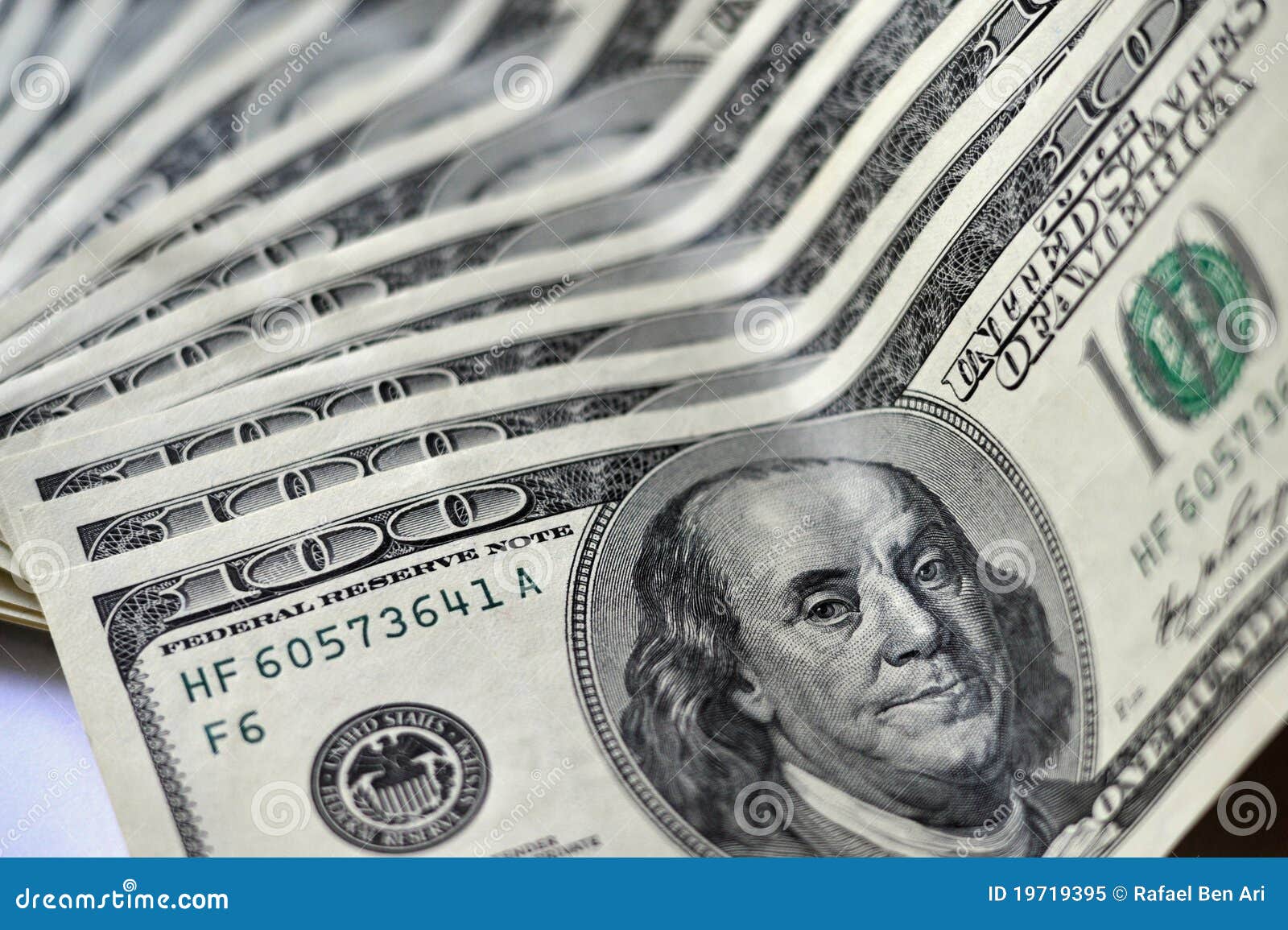 American Money - US Dollar Notes Stock Image - Image of finance ...