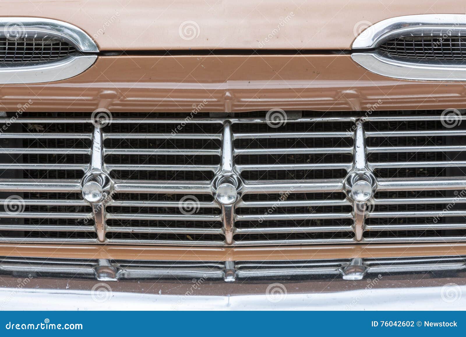American Muscle Car, Front View Stock Photo - Image of technology ...