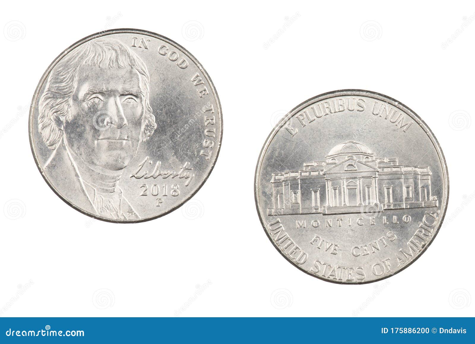 Nickel Front And Back