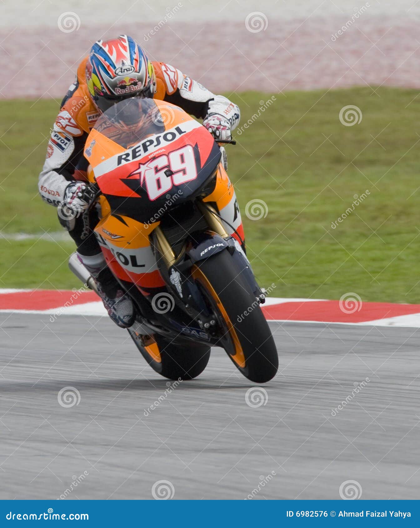 American Nicky Hayden of Repsol Honda Team Editorial Photo - Image of ...