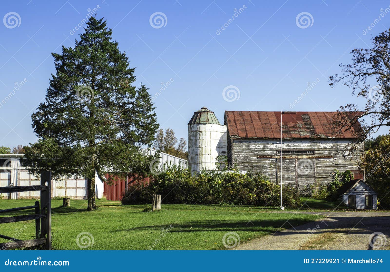 American old country farm stock image. Image of american - 27229921
