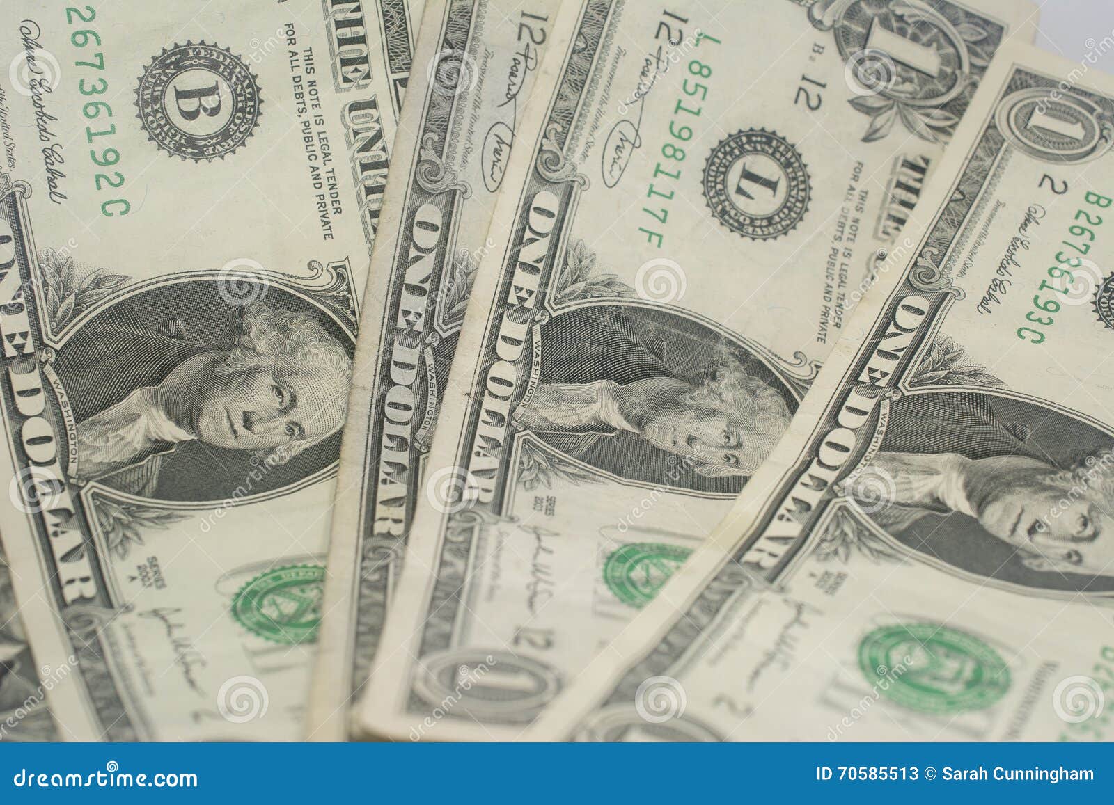 An American One Dollar Bill Stock Image - Image of banknotes, dollar ...