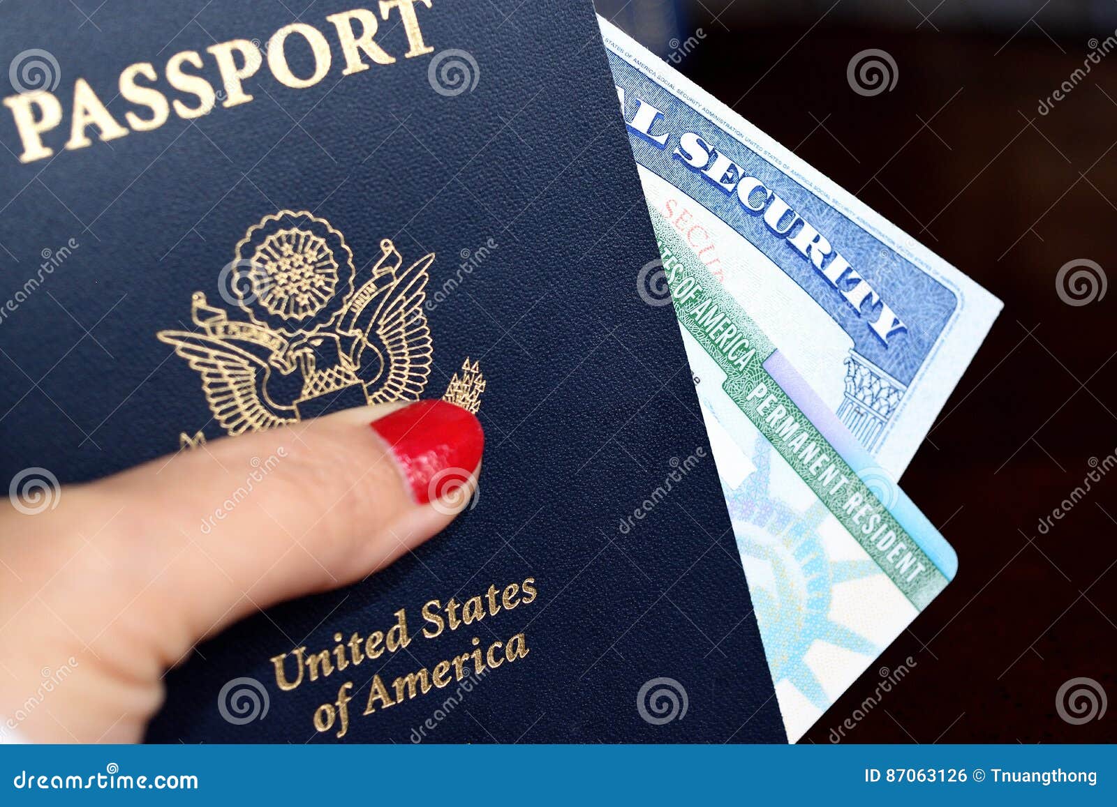 American Passport Permanent Resident Card And Social Security Number