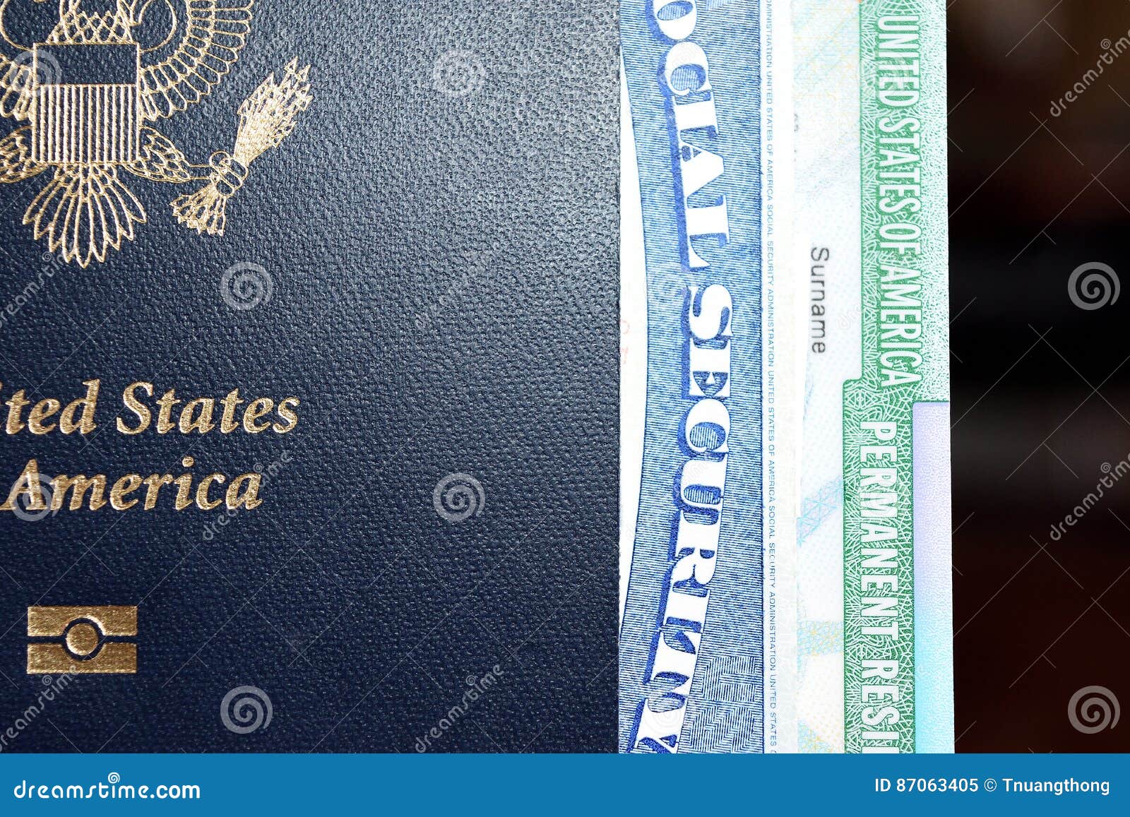 American Passport Permanent Resident Card And Social Security Number