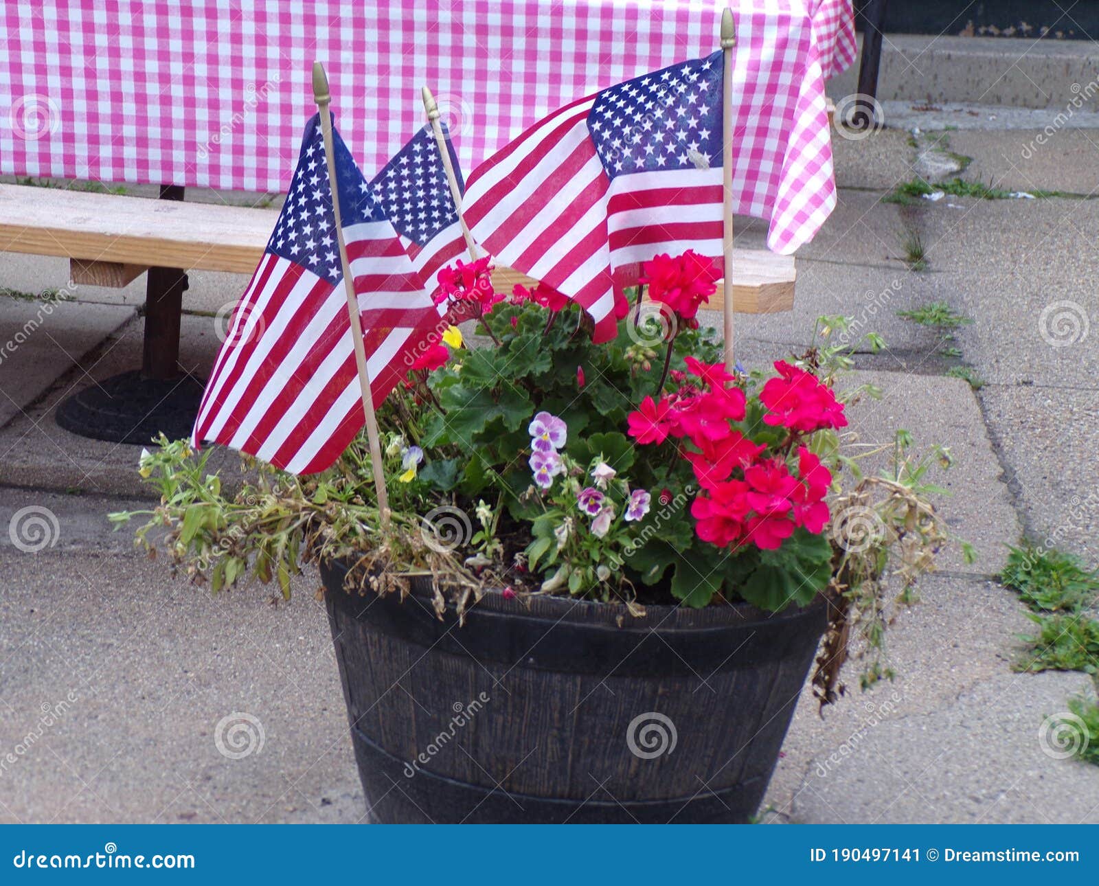 American planter stock image. Image of digital, flowers - 190497141