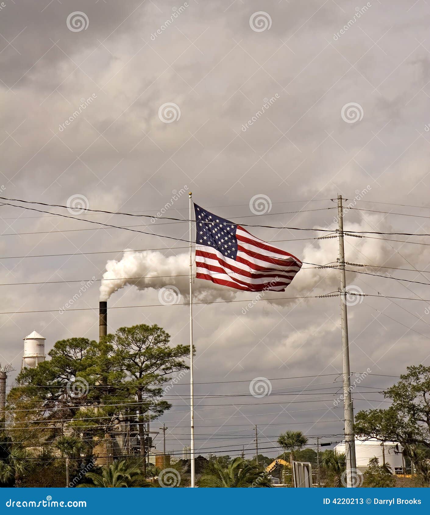 American Pollution stock image. Image of nation, factory - 4220213