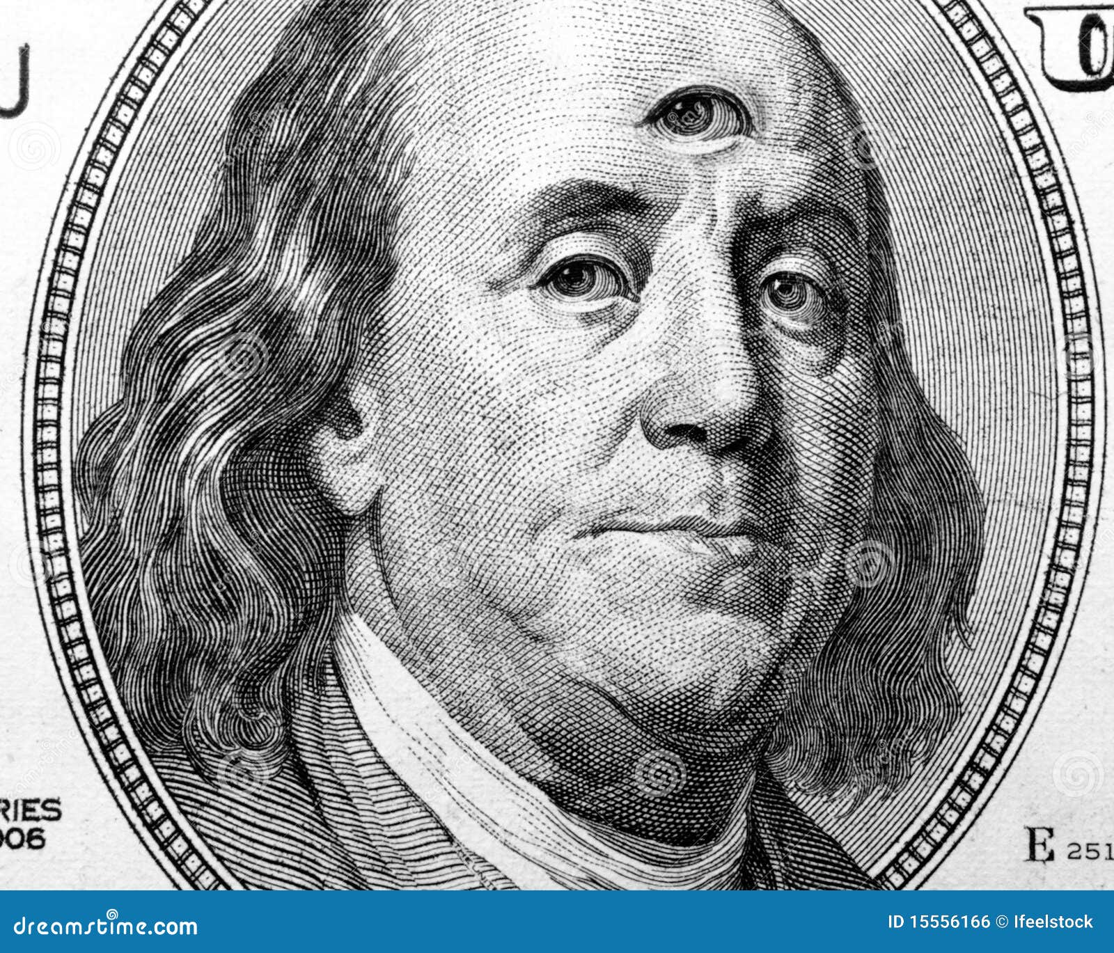 American President With Third Eye Stock Photography | CartoonDealer.com ...