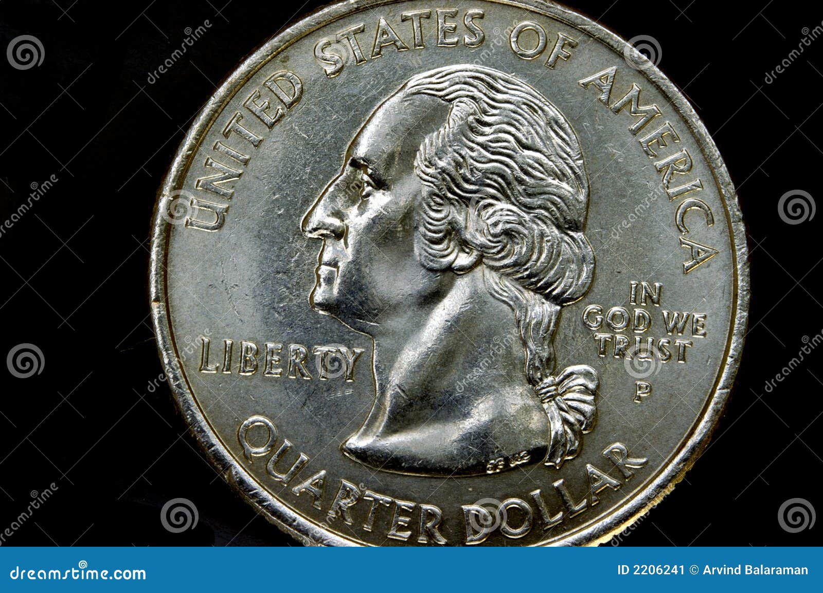 American Quarter Stock Image - Image: 2206241