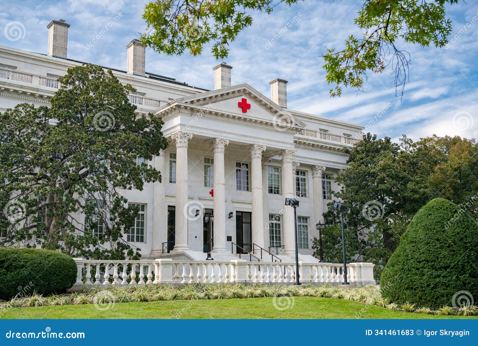 American Red Cross Headquarters in Downtown Washington, DC Editorial ...