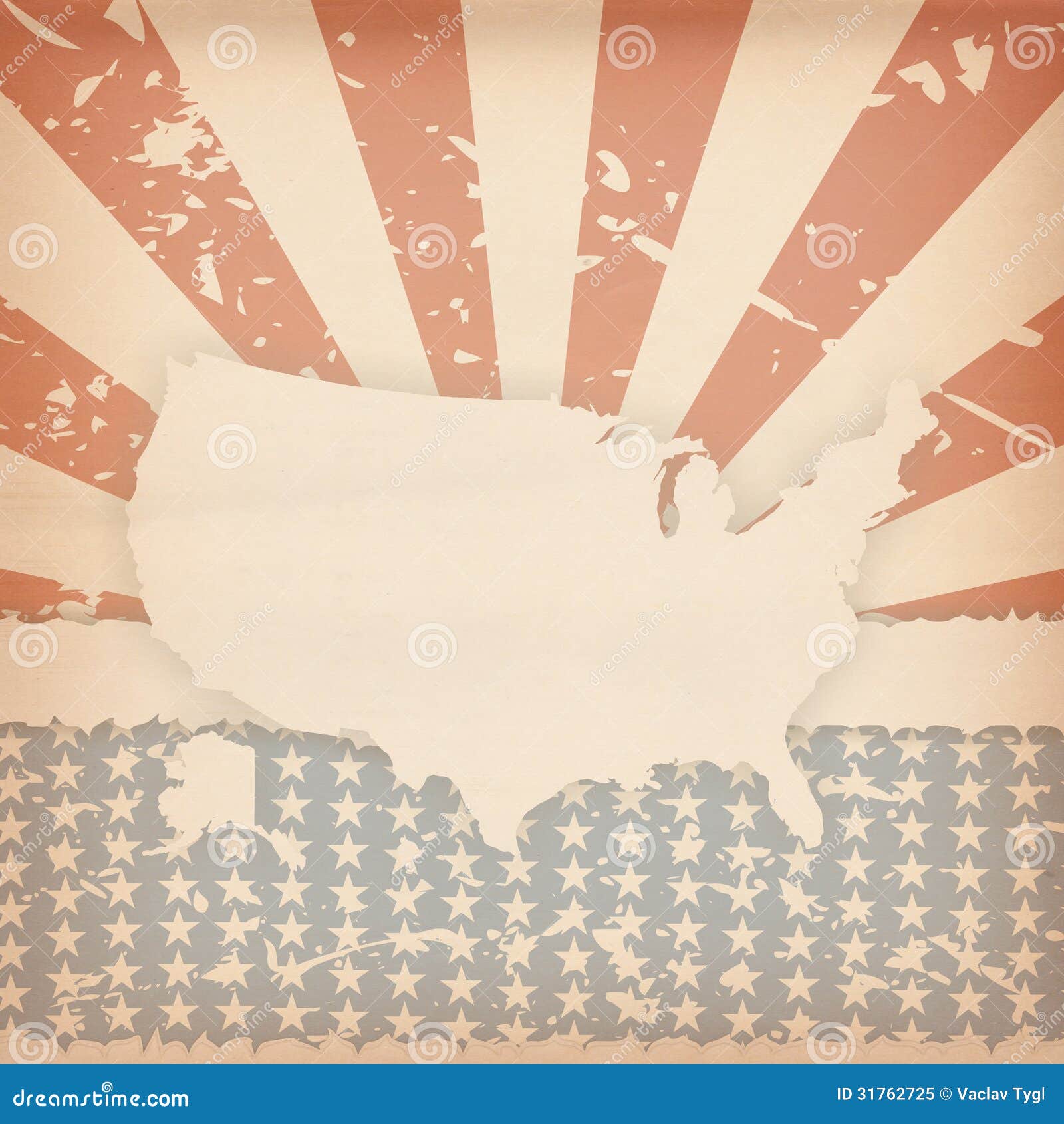 American retro background stock illustration. Illustration of abstract ...